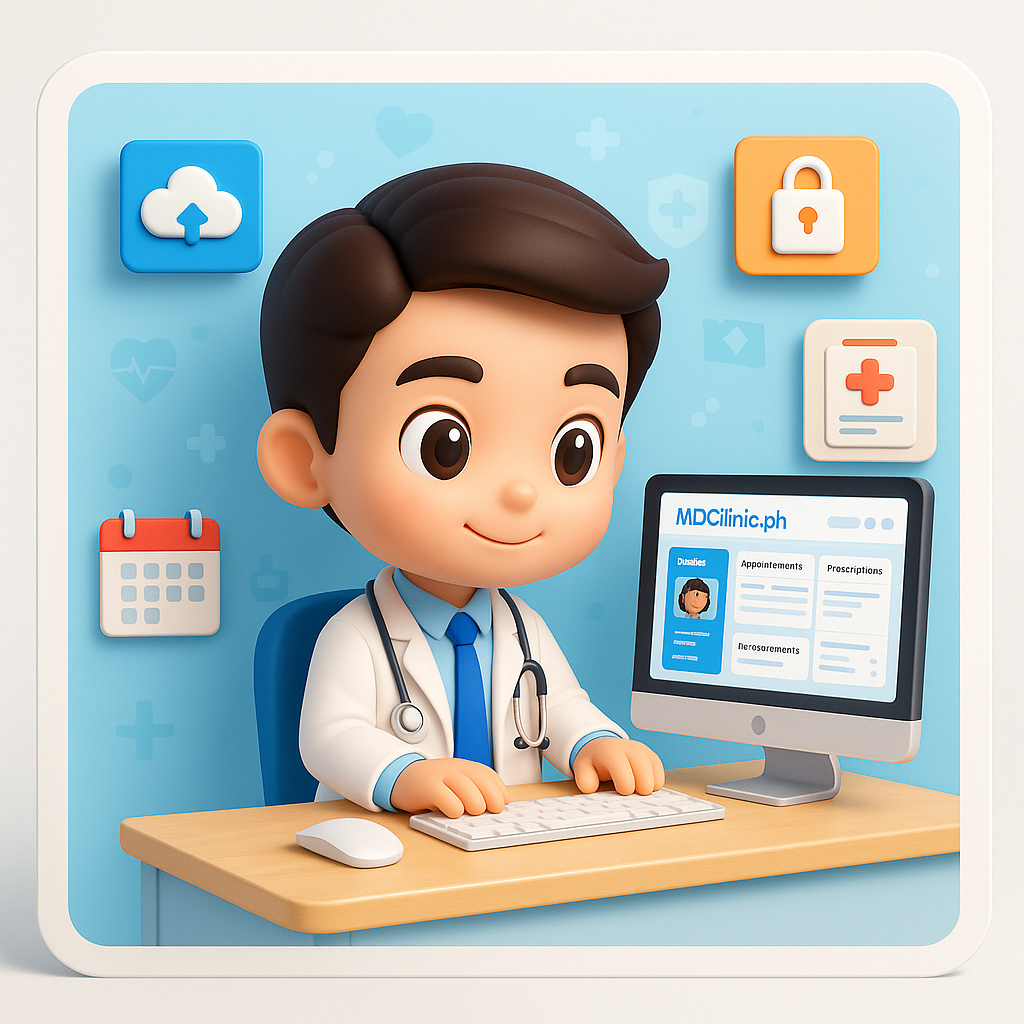 MDClinic.ph – Electronic Health Record System for Doctors in the Philippines